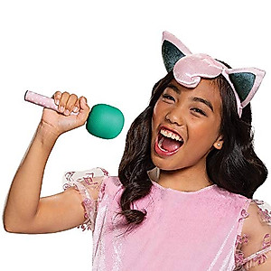 Disguise Pokemon Jigglypuff Costume Dress for Girls, Children's Character Outfit, Kids Size Medium (7-8) Pink (105469K)