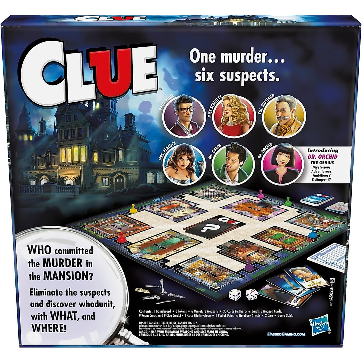 Hasbro Gaming Clue Game
