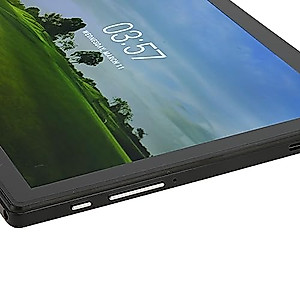 Tablet PC, 2MP Front Camera Dual SIM Dual Standby 10.1 Inch Tablet 6GB RAM 64GB ROM for Android10 for Learning for Work (Black)