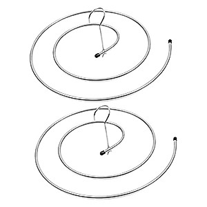 ORFOFE Drying Rack 2pcs and Stainless Mental Socks Space Bras Clothes Spiral Towel Hanger Rotating Bedspread Hangers Battaniye Hook Use Bed Air Garment Rotatable Wardrobe Dry Blanket Windproof