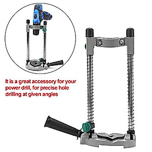 Adjustable Angle Drill Holder, Positioning Tools & Instruments Drillmate Drill Guide Drill Holder Drill Holder Guide Drill Stand, for Electric Drill Drilling