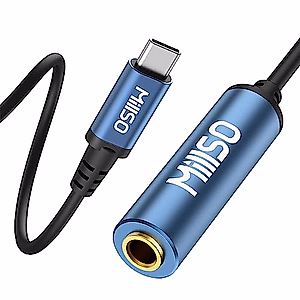 MillSO USB Type C to 1/4 Headphone Adapter TRS 6.35mm Female to USB C Aux Audio Adapter Stereo Jack Adapter for Amplifiers, Mixer, Home Theater, Smartphones, Laptop, 6.35mm Headphones