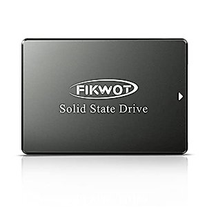 Fikwot FS810 1TB SSD SATA III 2.5" 6GB/s, Internal Solid State Drive 3D NAND Flash (Read/Write Speed up to 550/500 MB/s) Compatible with Laptop & PC Desktop