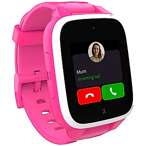 XPLORA XGO 3 - Watch Phone for Children (4G) - Calls, Messages, Kids School Mode, SOS Function, GPS Location, Camera and Pedometer – (Subscription Required) (Pink)