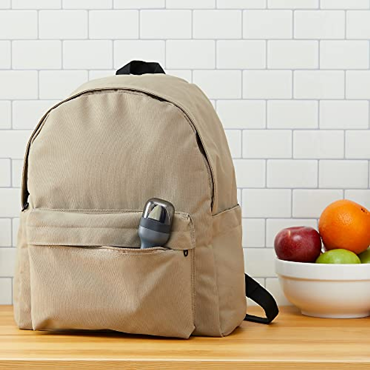 ZOKU Pocket Utensil Set, Charcoal - Stainless Steel Fork, Knife, and Spoon Nest in Hygienic Case - Portable Design for Travel, School, Work, Picnics, Camping and Outdoor Home Use