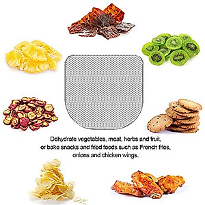 Replacement Dehydrator Racks for 6qt Chefman, Caynel and Power Air Fryer Oven, Dehydrate Fruits and Meats, Air Flow Racks, Removable trays, Air Fryer Oven Accessories (3 Pieces)