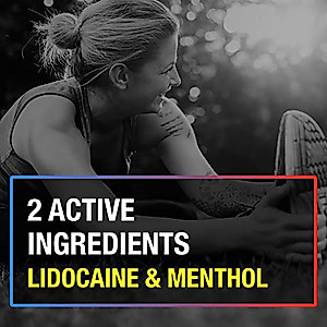 Icy Hot Max Strength Lidocaine Pain Relief Patch (5 Count) Penetrates for Fast, Targeted Relief