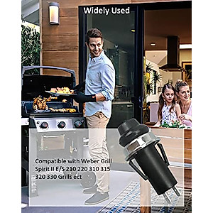 LANDSIN 2PCS GS4 Grill Igniter Button Switch Fit for Weber Spirit II & Genesis II and Other Replacement for Part Number #66220 69283 70189 7642 7643 Igniter Switch