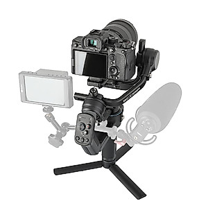 FeiyuTech Official SCORP-C Camera Stabilizer,3-Axis Handheld Gimbal for DSLR and Mirrorless Camera,5.5lbs Payload,Sony,Canon,Panasonic,Lumix,Nikon,Fujifilm,Grip,Lightweight,Button Control