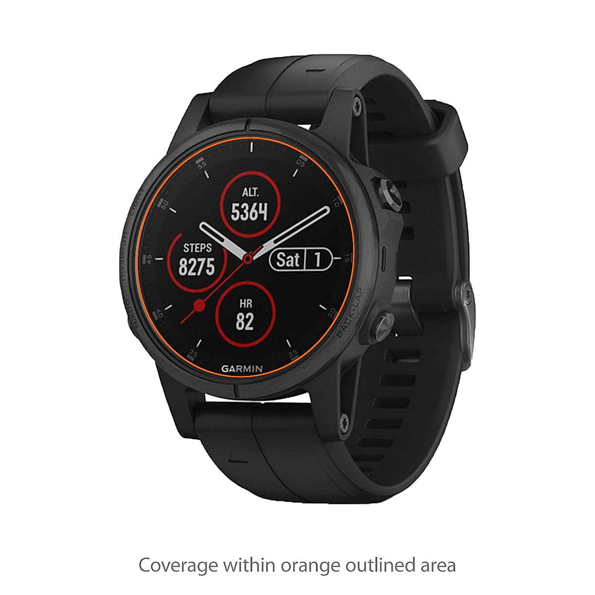 BoxWave Screen Protector Compatible with Garmin Fenix 5S Plus (42mm) - ClearTouch Anti-Glare (2-Pack), Anti-Fingerprint Matte Film Skin for Garmin Fenix 5S Plus (42mm)