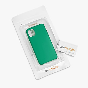 kwmobile Case Compatible with Apple iPhone 11 Case - TPU Silicone Phone Cover with Soft Finish - Emerald Green