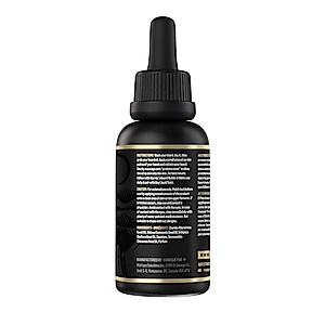 The Beard Struggle - Beard Growth Oil - Hoenir's Poem, Gold Collection (1 Fl oz) - Night Liquid Elixir - Beard Oil for Men - Softens, Moisturizing, & Healthier Beard Growth