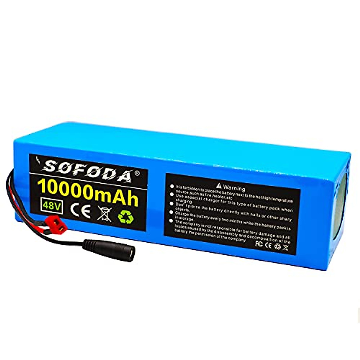 48v 10/14/20/25Ah ebike Battery for Electric Bicycle/Ebike Battery, which 48 Volt Lithium Battery Charger, for 1000W 750W 500W /Electric Bike/Scooter Battery/Electric Bicycle/Ebike (48V 10A 200W-800W)