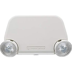 Lithonia Lighting EU2L M12 LED Emergency Light, standard T20 Compliant, Generation 3, 277 volts, White