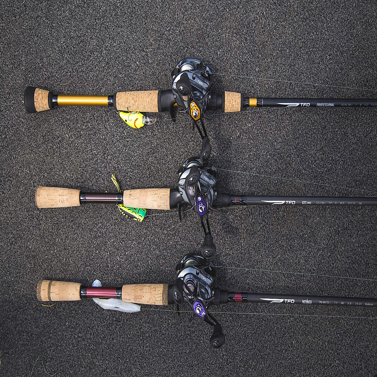 7' M 1 pc. TFG w/Fuji Guides Professional Casting Rod