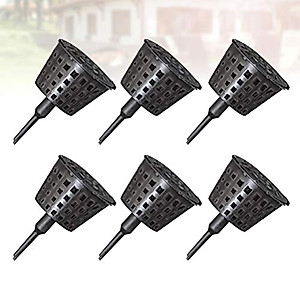 Fertilizer Bonsai Fertilizer Cakes Mesh Baskets Garden Nursery Cutting Rooting Baskets Bonsai Fertilizer Box Fertilization Control Container 20pcs Fertilizer mesh Baskets S Flower Fertilizer Pot