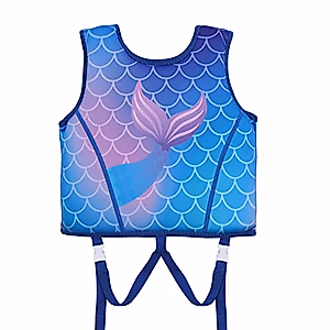 Gogokids Kids Swim Vest, Toddler Float Jacket for 30-50 lbs Girls and Boys, Comfortable Fit Swimming Jacket, for 2-9 Year Old Children