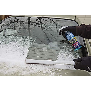 Melt it! E·Z·R Windshield De-Icer. Instantly Melts Ice & Winter Frost for Car Windshields, Windows, Mirrors, Key Locks, & Latches, Snow Melting Defrost Liquid for Car Window Cleaner, 17 Fl Oz Spray