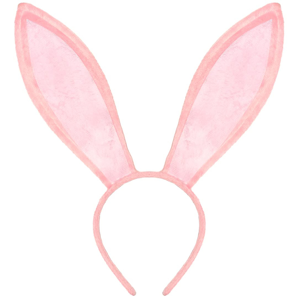 Funcredible Pink Bunny Ears - Bunny Ears Headbands - Bendable Bunny Ears - Bunny Rabbit Cosplay Costume Accessories for Kids and Adult