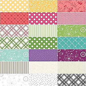 Kim Christopherson KimberBell Basics Kim's Picks Spring Charm Pack 42 5-inch Squares Maywood Studio