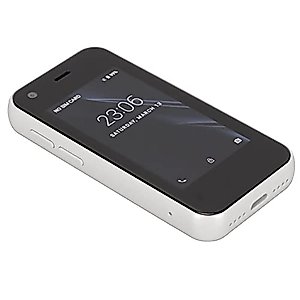 Dilwe XS11 Mini Smartphone for Kids, 3G 2.5Inch Student Pocket Cellphone WiFi GPS 1GB 8GB Quad Core Android Cell Phones, Great Kids and Students, 2MP/5MP Camera(2.5" Pearl White)