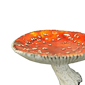 Unlicreat Cute Mushroom Wall Decor Floating Shelf, Floating Shelves Mushroom Hanging Shel Mounted, Creative Art Rack for Living Room Kitchen Bathroom (XL, 3 pcs Sets)