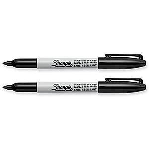 Sharpie Extreme Permanent Markers, 2-Pack, Black (1919845)