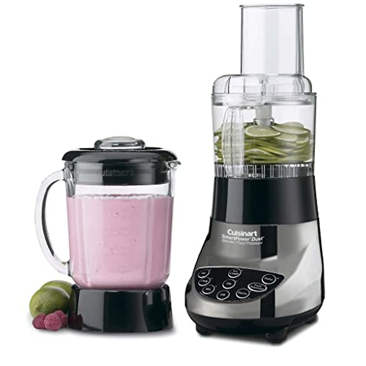 Cuisinart BFP-703BC Smart Power Duet Blender/Food Processor, Brushed Chrome, 3 cup, count of 6