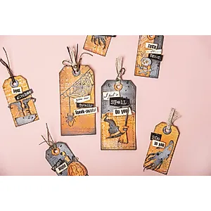 Sizzix Frightful Things Thinlits Die Set Tim Holtz, 17 Pack