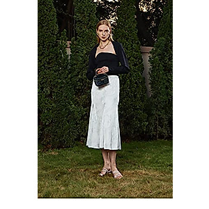 Dboar Women Mini Quilted Purses, Small Crossbody Black Shoulder bag, Trendy Clutch with Chain Strap Leather (Mini, Black)