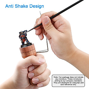 Jucoci Painting Handle for Miniautres Paint Handle Compatible with DND Miniatures, Scale Model, Fantasy Figurines