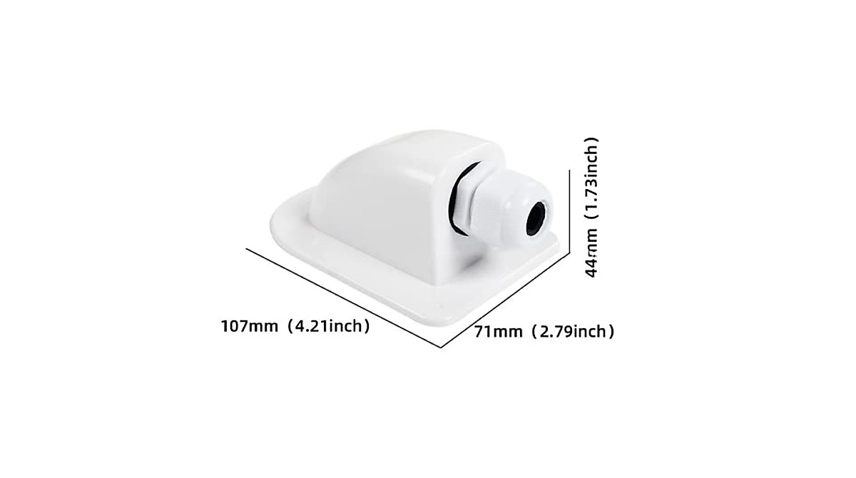 Waterproof Solar Cable Entry Gland for RV, Boat & Roofs