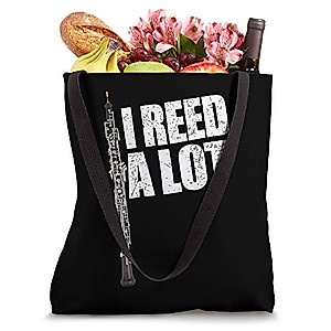 I Reed A Lot Oboe Player Funny Oboes Music Gift Tote Bag