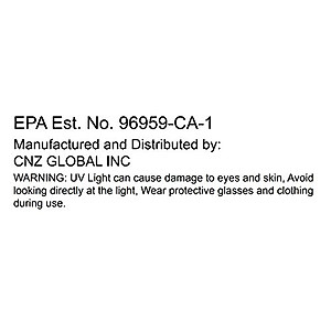 CNZ 36W UVC Replacement Bulb 2G11 Base for Aquarium Pond Filter UV Clarifier, 2-Pack