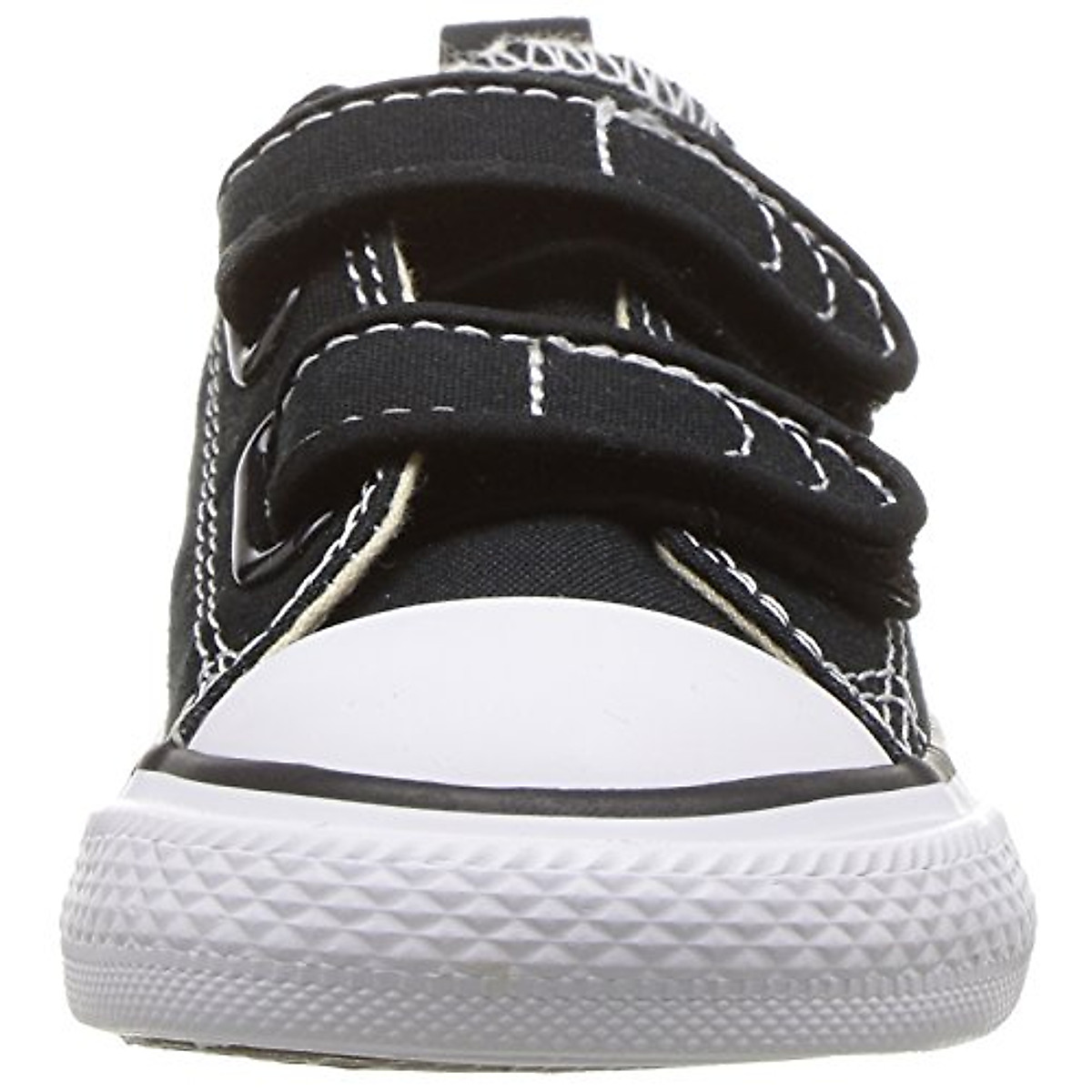 Converse Boys' Chuck Taylor All Star 2V Low Top Sneaker, Black, 6 M US Toddler