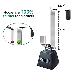 MISSLO Over the Door Shoe Rack for Door fit 14 Pairs Dustproof Over the Door Shoe Organizer Hanging for Closet Storage