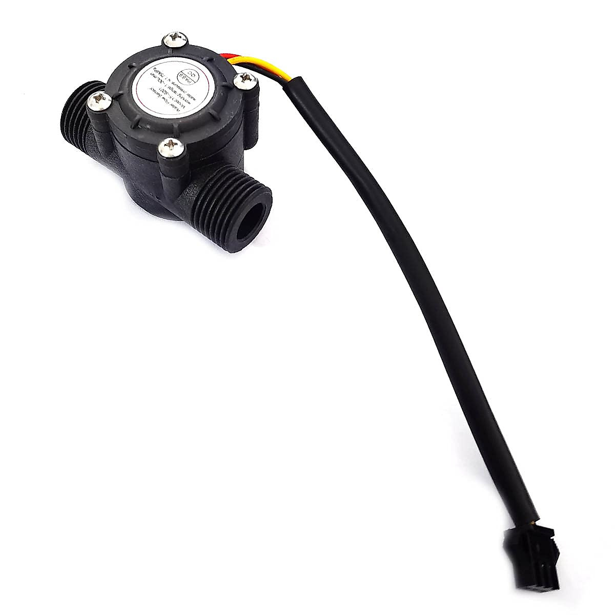 Kiro&Seeu 1/2" Water Flow Hall Sensor Control Switch Fluid Flow Meter Flowmeter Counter 1-30L/min