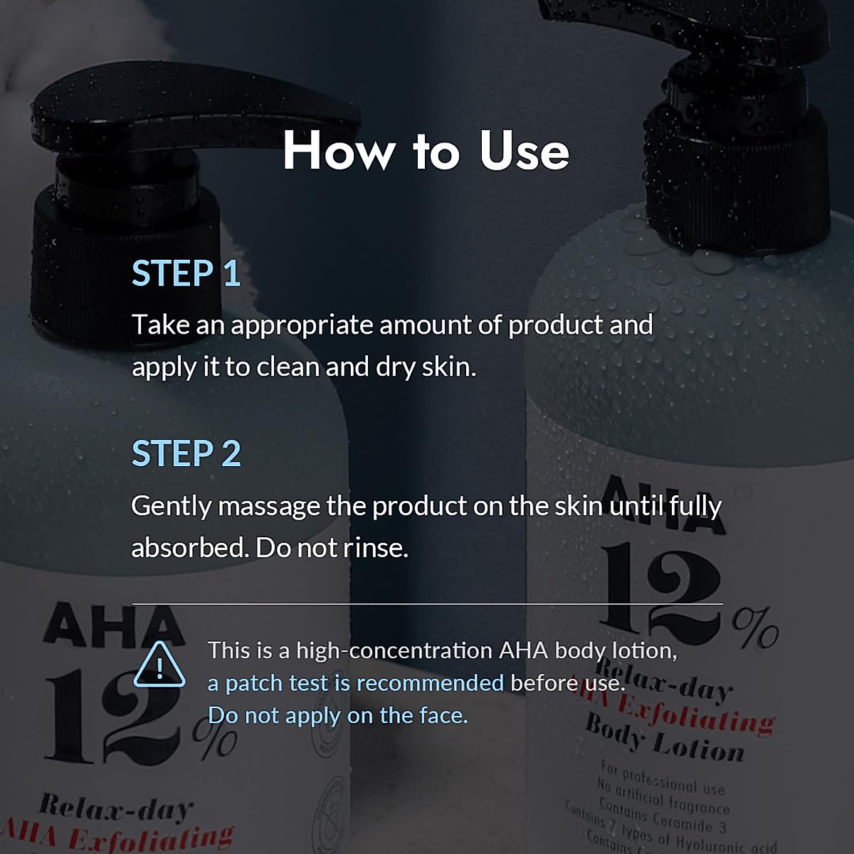 VILLAGE11FACTORY AHA 12% Body Lotion Korean Body Cream Exfoliating & Rejuvenating Formula with Glycolic Acid and Hyaluronic Acid Unscented (10.6 Oz)