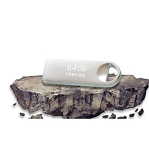 Toshiba 64GB USB 2.0 Flash Disk TransMemory U401 USB2.0 Flash Drive Metal USB Stick ( THN-U401S0640A4 )