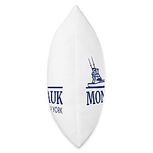 State of New York Merch Souvenir & Gifts Co. Montauk New York Deep Sea Sportfisher Saltwater Fish Throw Pillow, 16x16, Multicolor