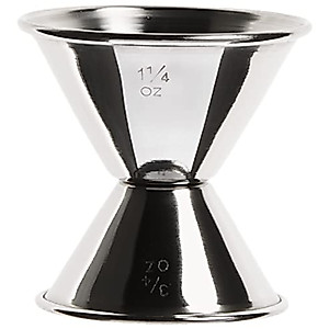 Winco Jiggers, 3/4 by 1-1/4-Ounce, Medium, Stainless Steel
