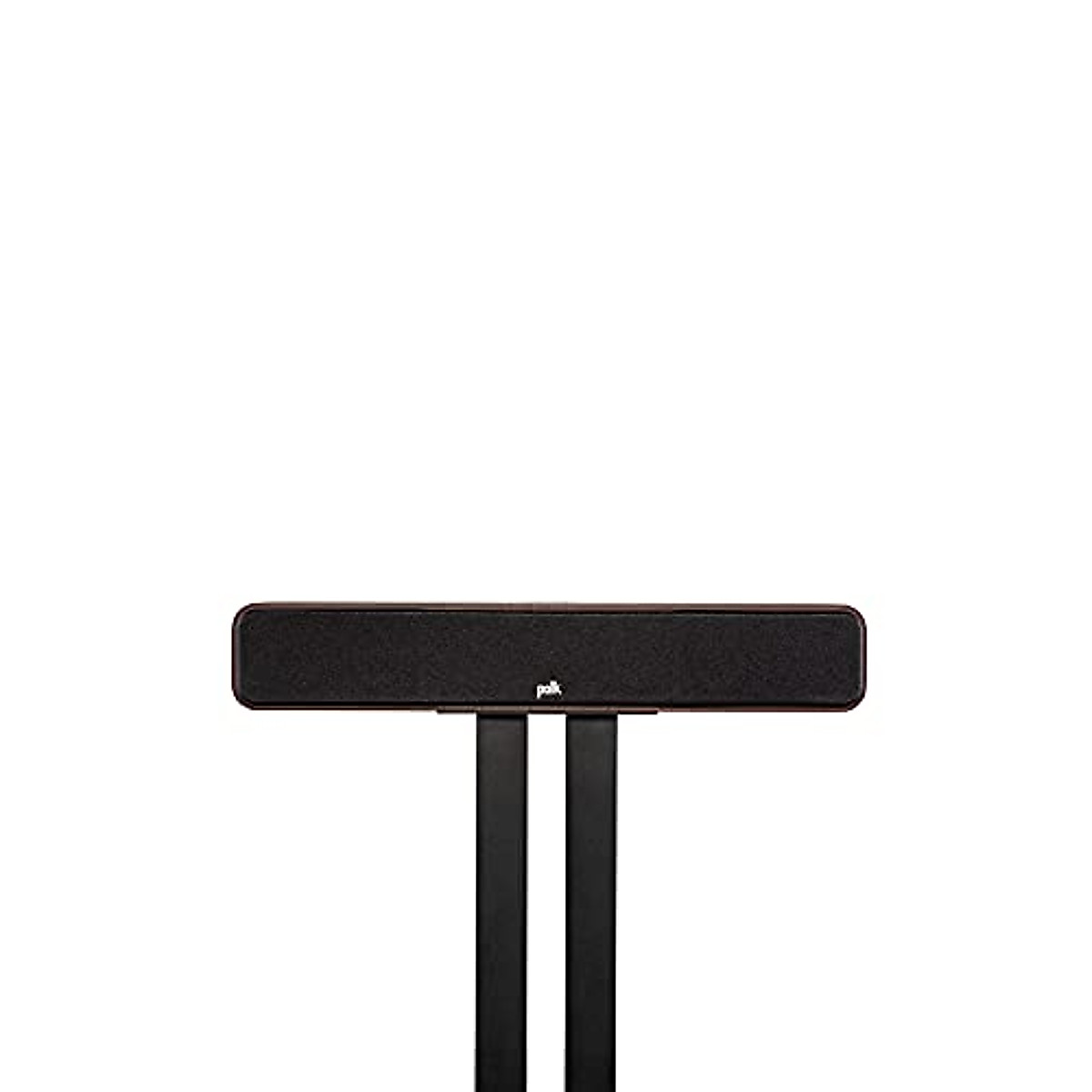 Polk Signature Elite ES35 Slim Center Channel Speaker - Hi-Res Audio Certified, Dolby Atmos & DTS:X Compatible, 1" Tweeter & (6) 3" Woofers, Dual Power Port for Effortless Bass, Contemporary Walnut