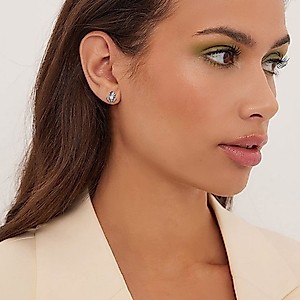 ChicSilver 925 Sterling Silver Stud Earrings for Women Sensitive Ear Hypoallergenic Frog Earrings Cute Funny Animal Jewelry