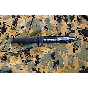 Miniature USMC Fighting Knife Letter Opener - Functional Marine Corps Desk Accessory - Marine Corps Gifts - Disabled USMC Vet Owned SMALL Business