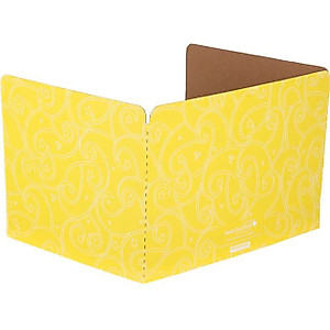 Really Good Stuff Standard Privacy Shields - Set of 12-4 Group Colors - Star & Swirl - Matte