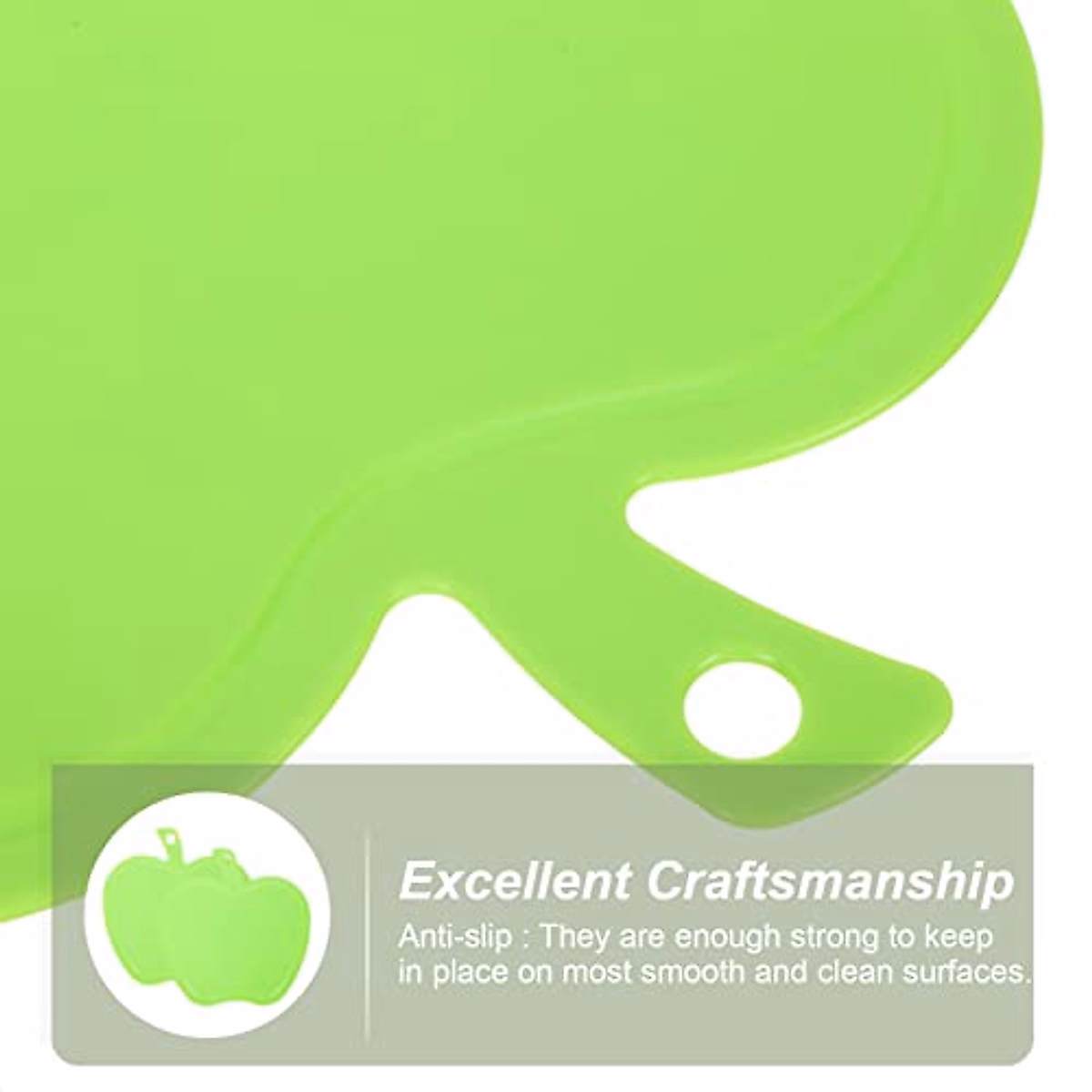 Didiseaon 2pcs Shaped Cutting Board With Handle Small Bread Board Cheese Serving Platter Round Charcuterie Board for Fruit and Veggies