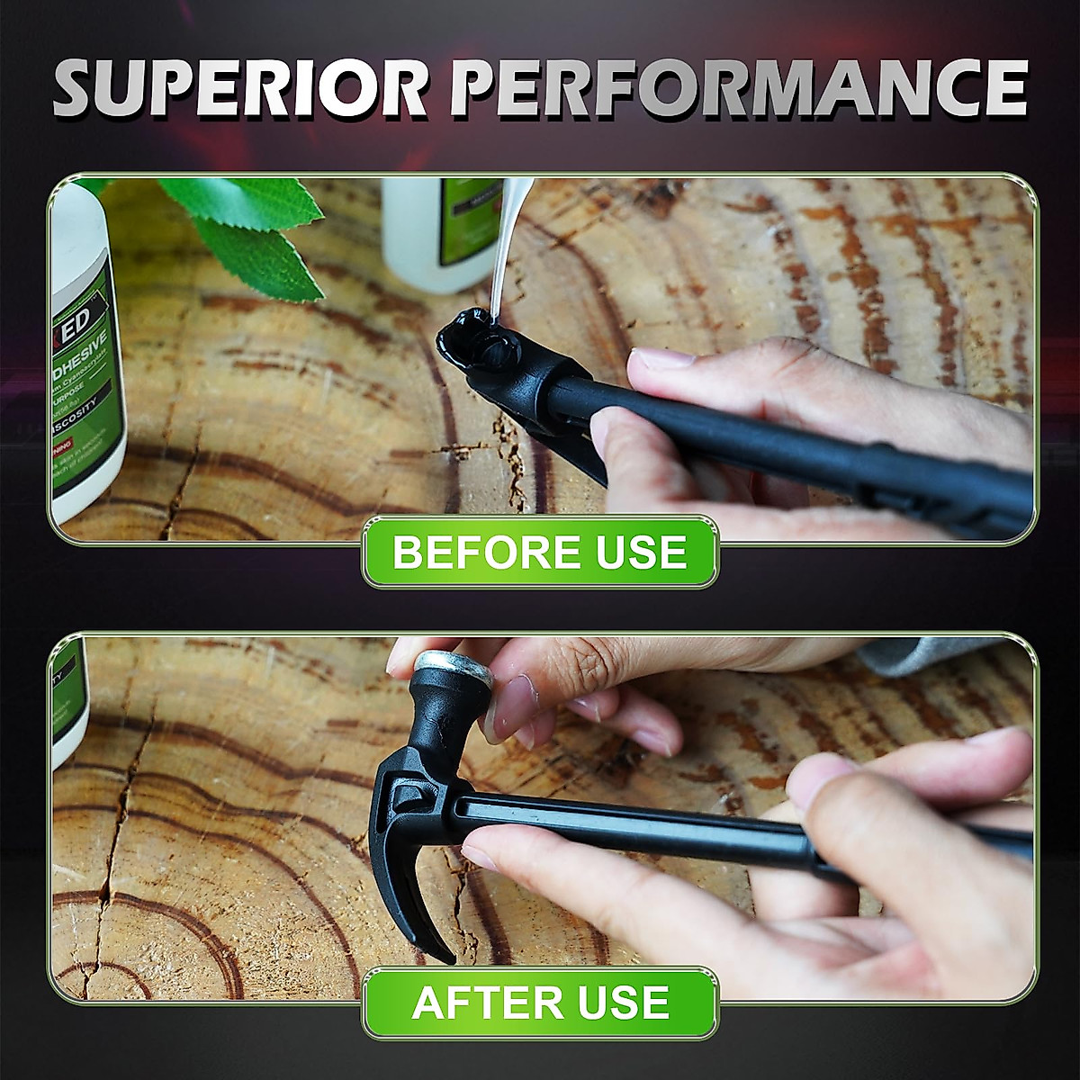 Strong Cyanoacrylate (CA) Super Glue by CYAFIXED - 4 Oz Value Pack -"All Purpose" Medium Viscosity Adhesive, Instant Bonding Glue for General Home Repair, Ceramics, Wood, Glass, Plastics and More