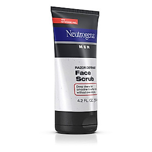 Neutrogena Men Razor Defense Face Scrub 4.20 oz