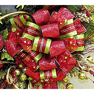 Pro Bow - The Hand Bow Maker (Large), Patented - Make Custom 3 Ribbon Bows for Holiday Wreaths and More