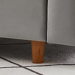 akucvor 69" Sleeper Sofa, Convertible Futon Loveseats Sofa, Sleeper Velvet Sofa Couch Bed with Storage for Living Room Bedroom, Pokcets, Gray